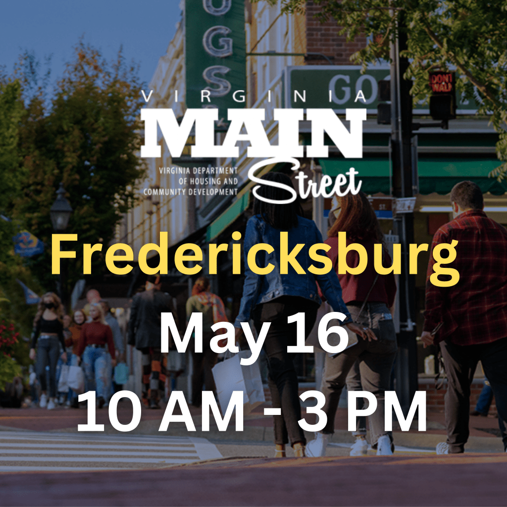 Registration Open for Virginia Main Street Rev Up: Diversified Funding ...
